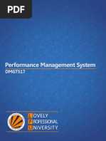 Performance Management Syllabus | PDF