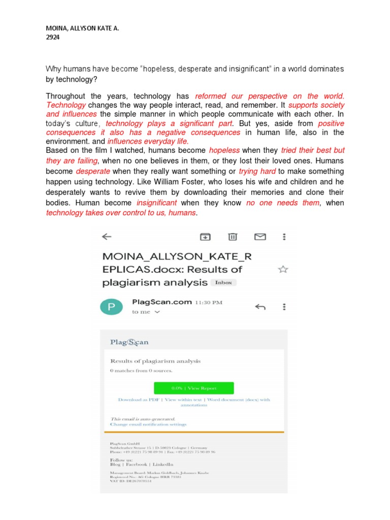 Moina Allyson Kate - Replicas PDF | PDF