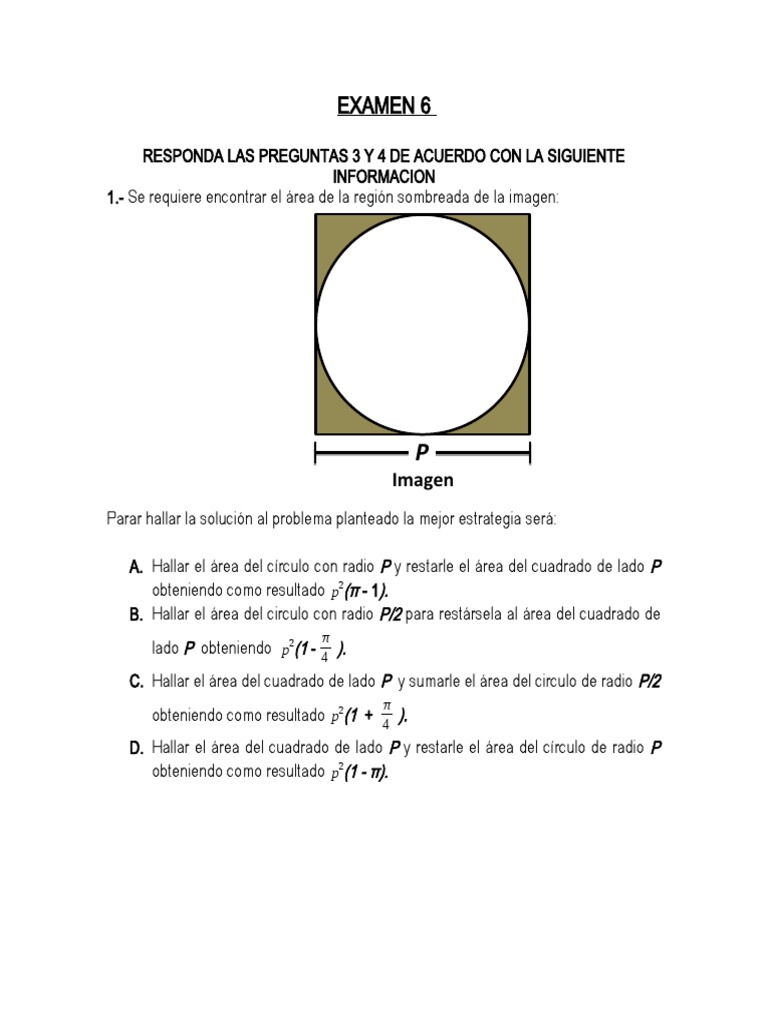 Clase Mate Icfes 6 2020 | PDF | Número racional | Pi