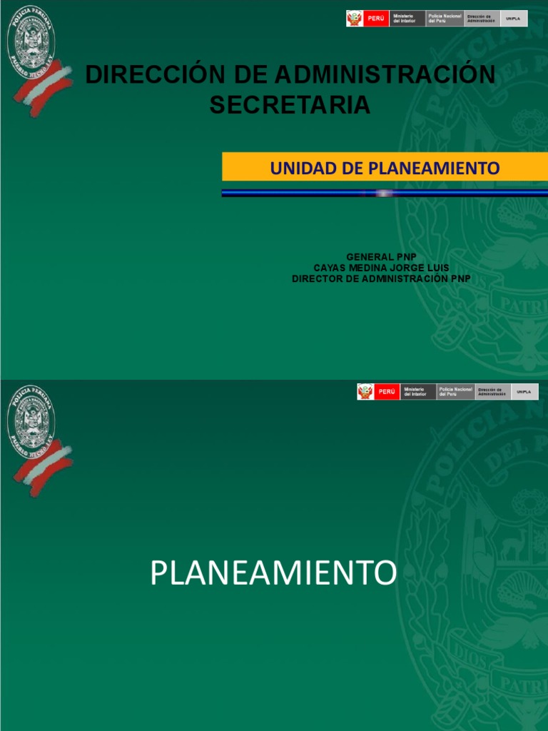 Seguimiento de Planes Institucionales y Uso Del Aplicativo CEPLAN TALLER V01 OK | PDF ...