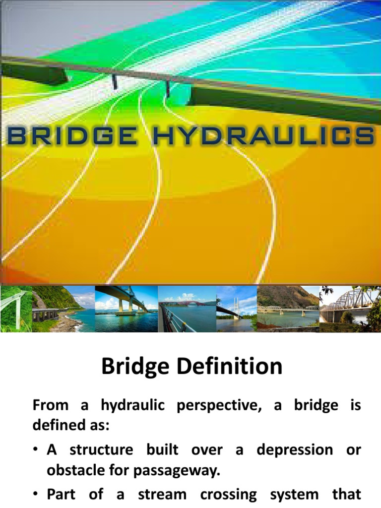 03 DILG Bridge Hydraulics | PDF | Flood | Hydrology