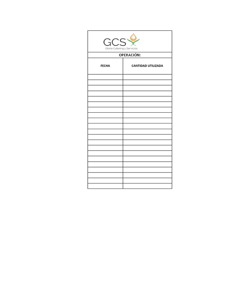 Registro Control Aceite Pdf