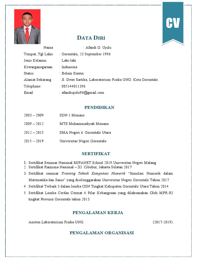 Afandi CV | PDF
