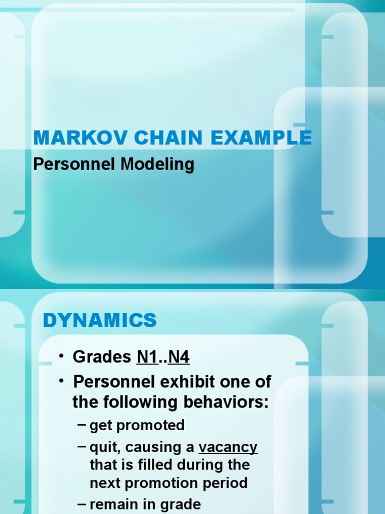 Markov Chain Example | PDF | Markov Chain | Computational Science