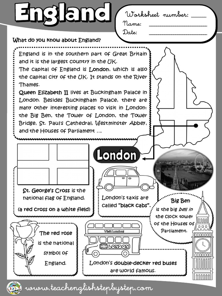 England Overview: Capital, Symbols, and Landmarks | PDF | Art
