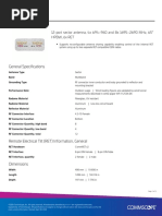CommScope FFVV-65B-R2 Antenna Specs | PDF | Antenna (Radio ...
