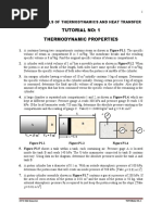 Tutorial No: 2 Energy Transfer: Fundamentals of Thermodynamics and Heat Transfer | PDF | Gases ...