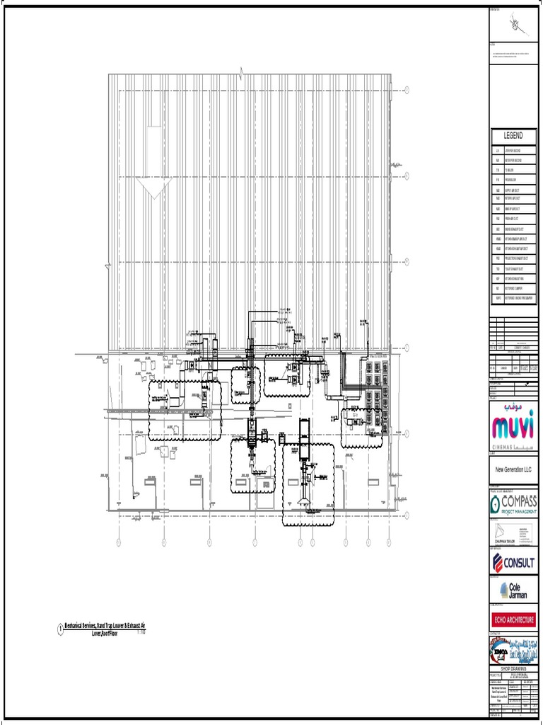 HVAC Duct Symbols and Services Guide | PDF | Duct (Flow) | Engineering ...