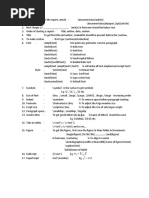 LaTeX Cheat Sheet | PDF | Typefaces | Table (Database)