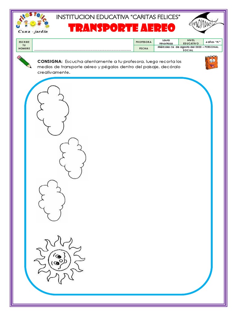 Medios de transporte: lecciones sobre transporte aéreo, terrestre y ...