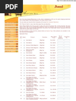 Amul Icecream Chart | PDF | Foods | Desserts