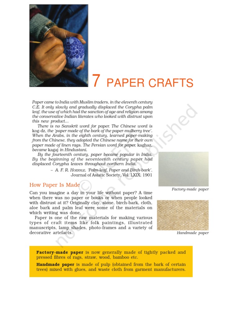 Paper Crafts: How Paper Is Made | PDF | Papermaking | Paper