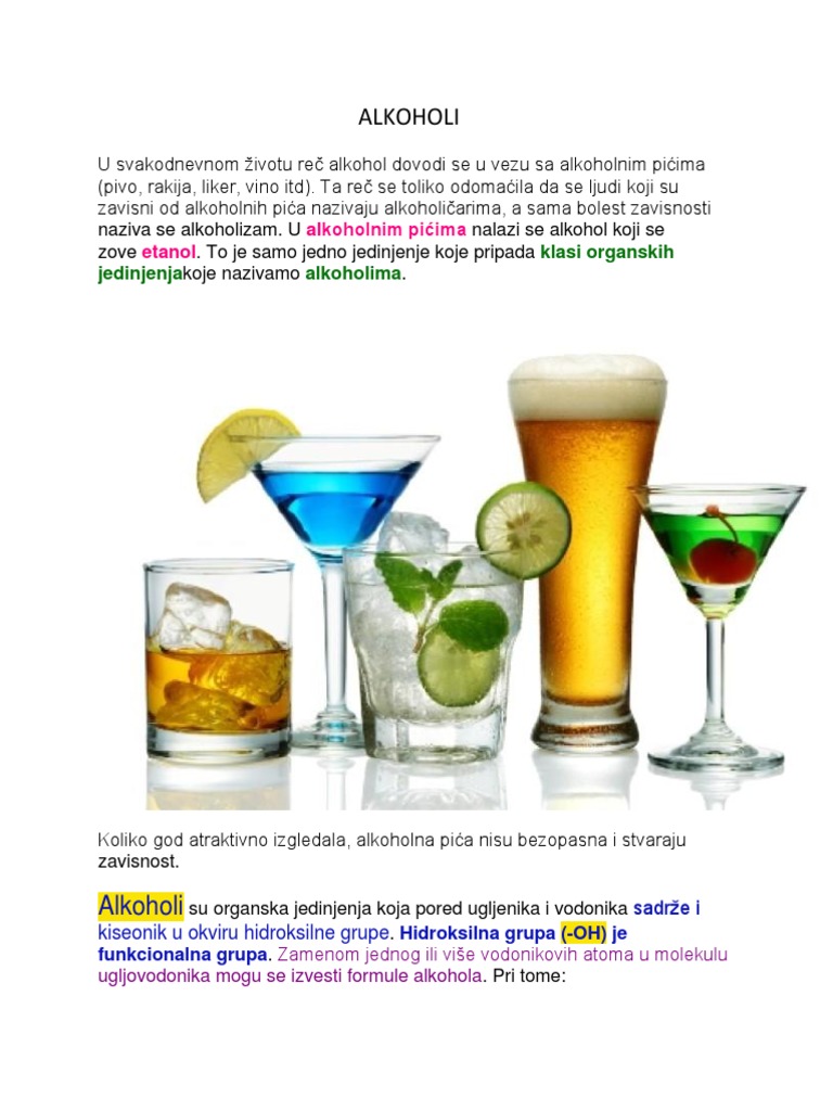 ALKOHOLI | PDF