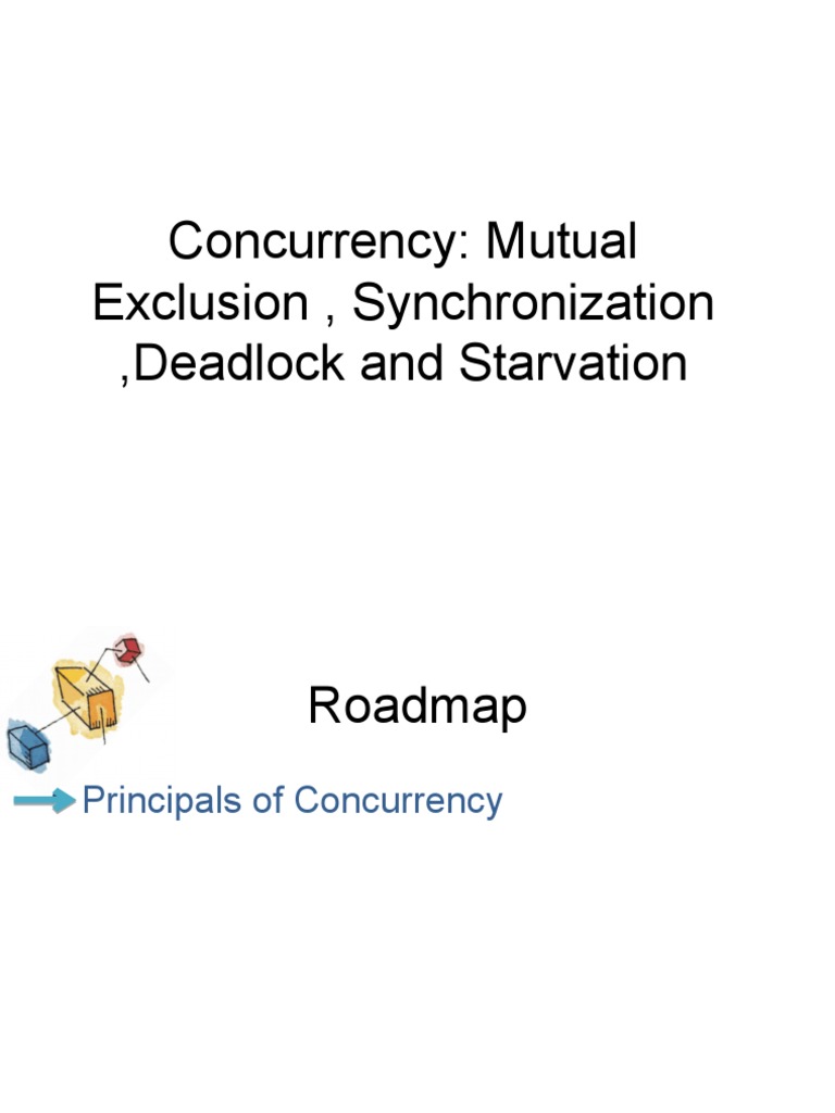 Concurrency: Mutual Exclusion, Synchronization, Deadlock and Starvation | PDF | Process ...