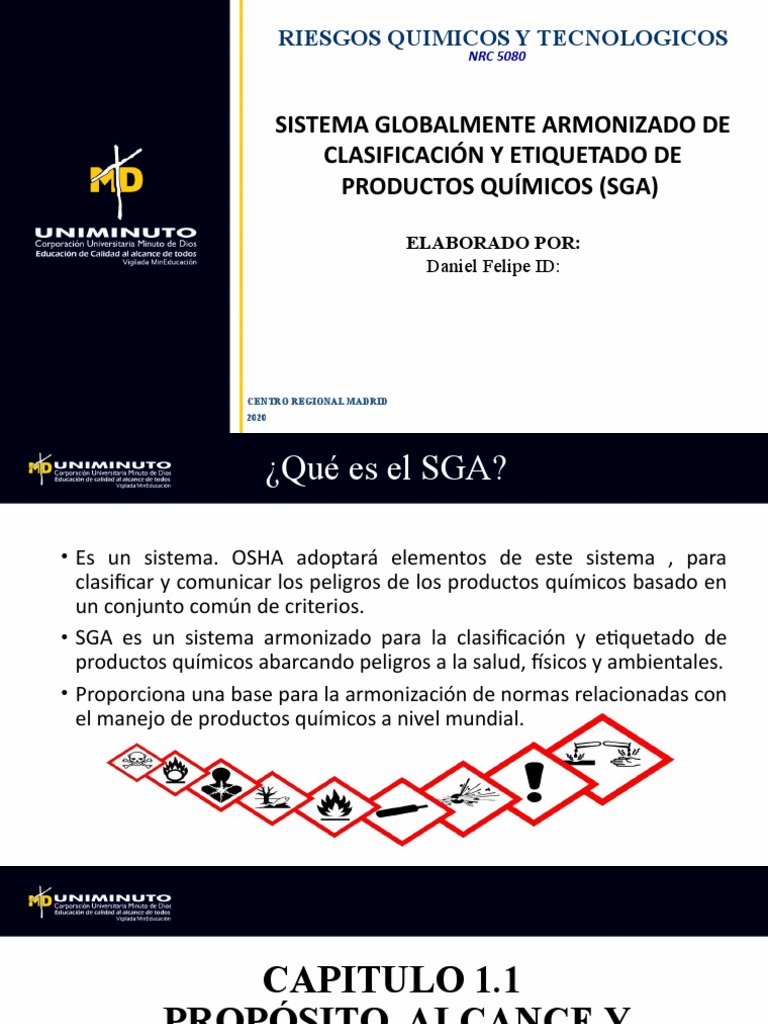 Sistema Globalmente Armonizado de Clasificación Y Etiquetado de ...