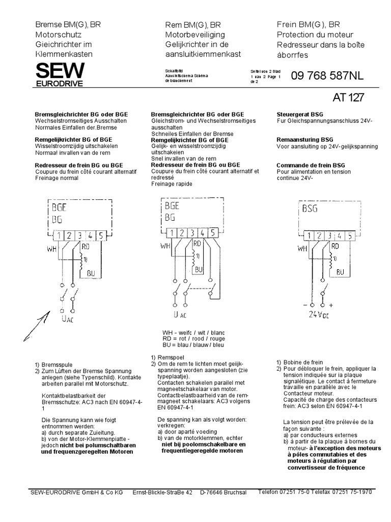 Sew Eurodrive 01 | PDF