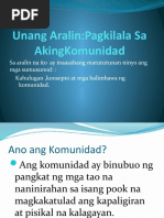 IPED-AP 2 Lesson Plan-Aralin 1.3 Kahalagahan NG Komunidad PDF | PDF