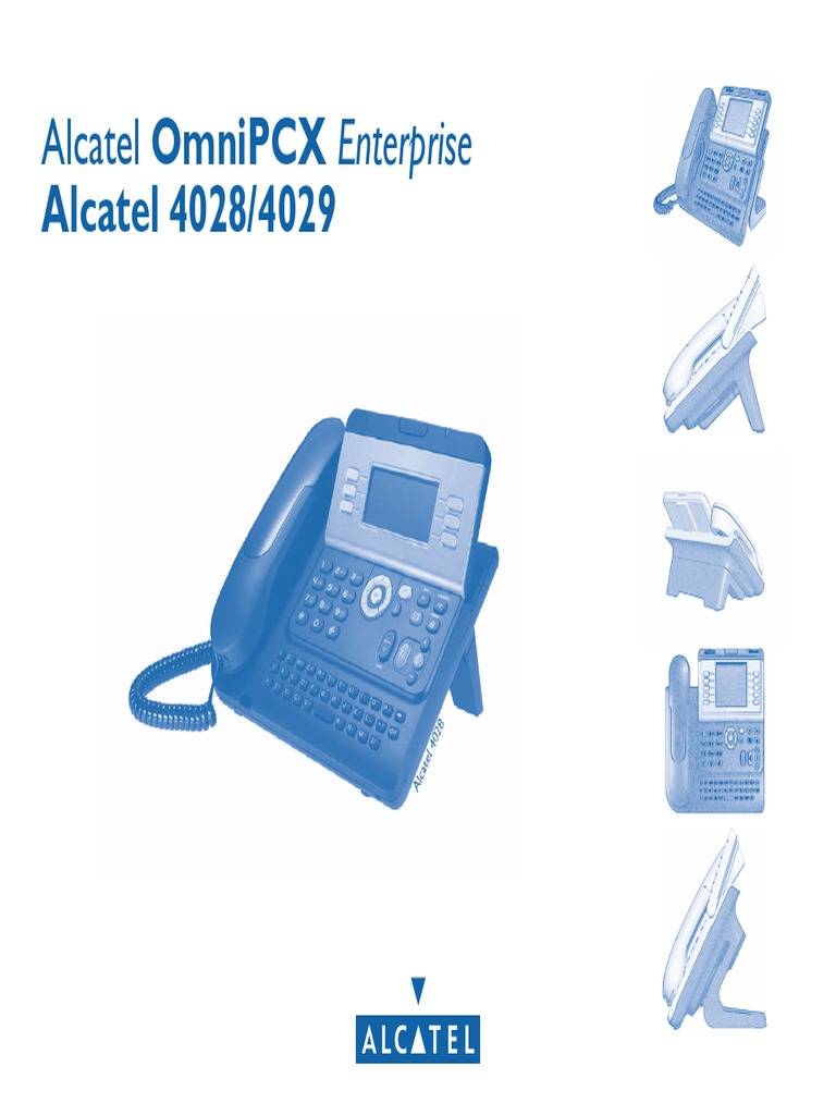 Manual Teléfono - Alcatel Lucent 4028 - 4029 - Manual PDF | PDF | Icon (Computing) | Telephone