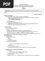 Curriculum Map - PERDEV | PDF | Stress (Biology) | Thought
