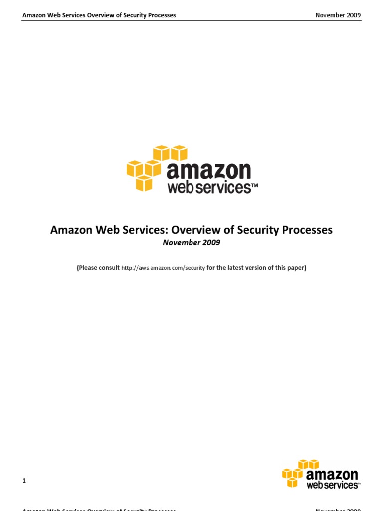 AWS Security Processes Overview | PDF | Amazon Web Services | Port ...