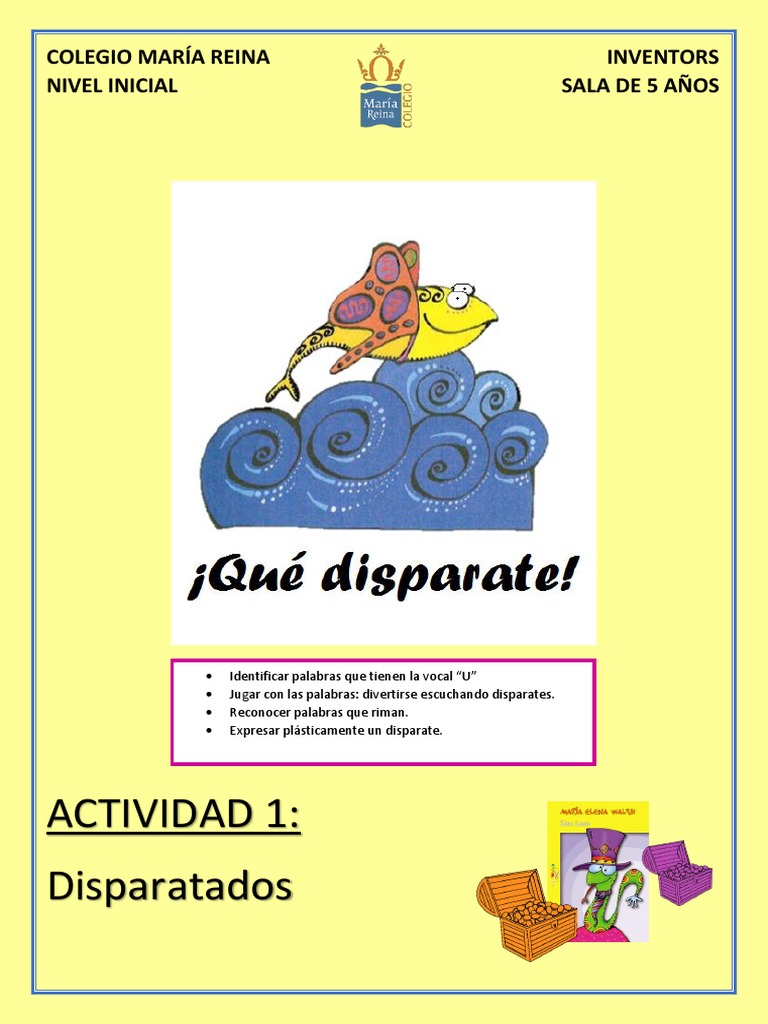 Disparatadas actividades con la letra U | PDF