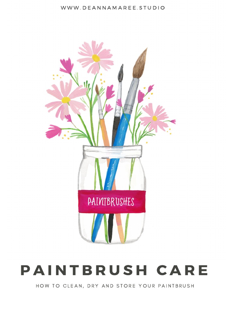 Paintbrush Care PDF | PDF | Brush | Paint