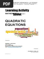 Class 10 Math Lesson Plan: Quadratics & Interest | PDF | Interest ...