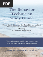 RBT Competency Assessment Study Guide | PDF | Reinforcement | Behavior