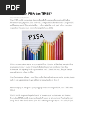 Timss And Pisa Malaysia Soalan Bahasa