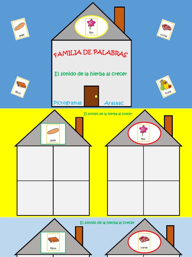 Familia de Palabras PDF | PDF