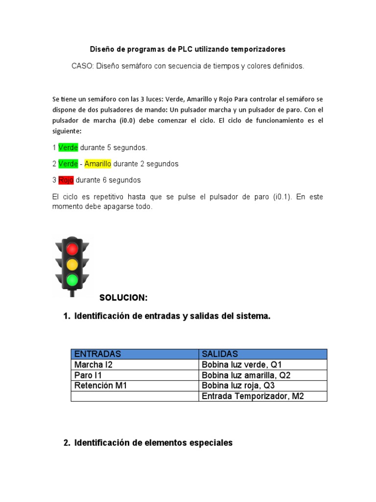 Diseño de Programas de PLC Utilizando Temporizadores-Act 3 | PDF