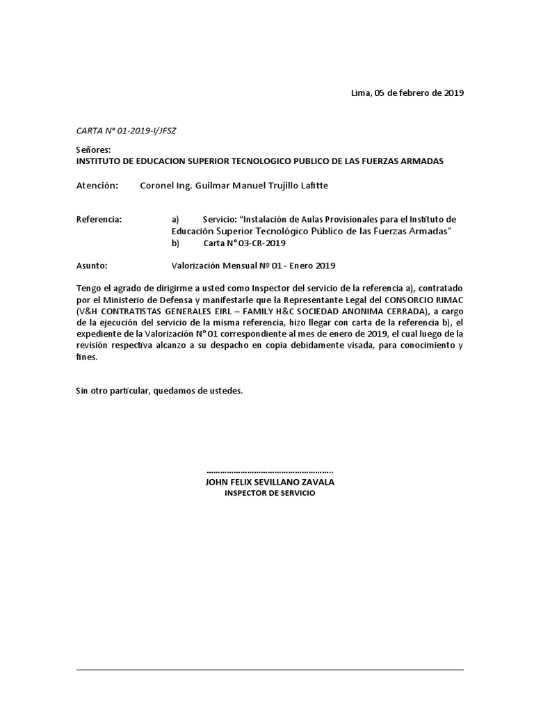 Cartas Rimac | PDF | Lima | Fabricación e ingeniería