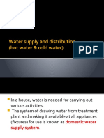 Schematic Diagram of Water Supply System | PDF