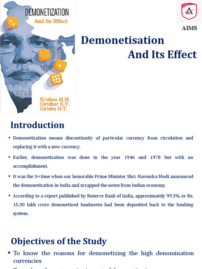 Impact of Demonetisation in India | PDF | Indian Black Money | Economies