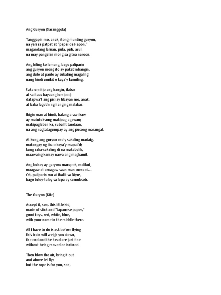 Ang Guryon | PDF