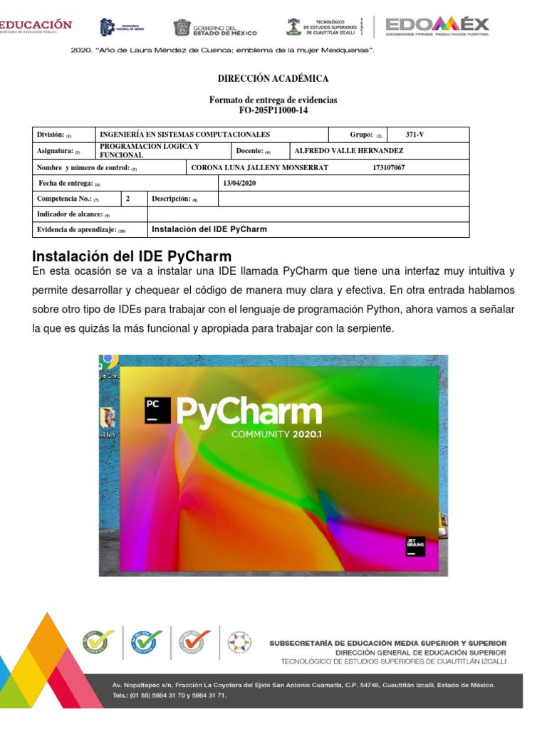 INSTALACION IDE PyCharm | PDF | Python (lenguaje de programación ...
