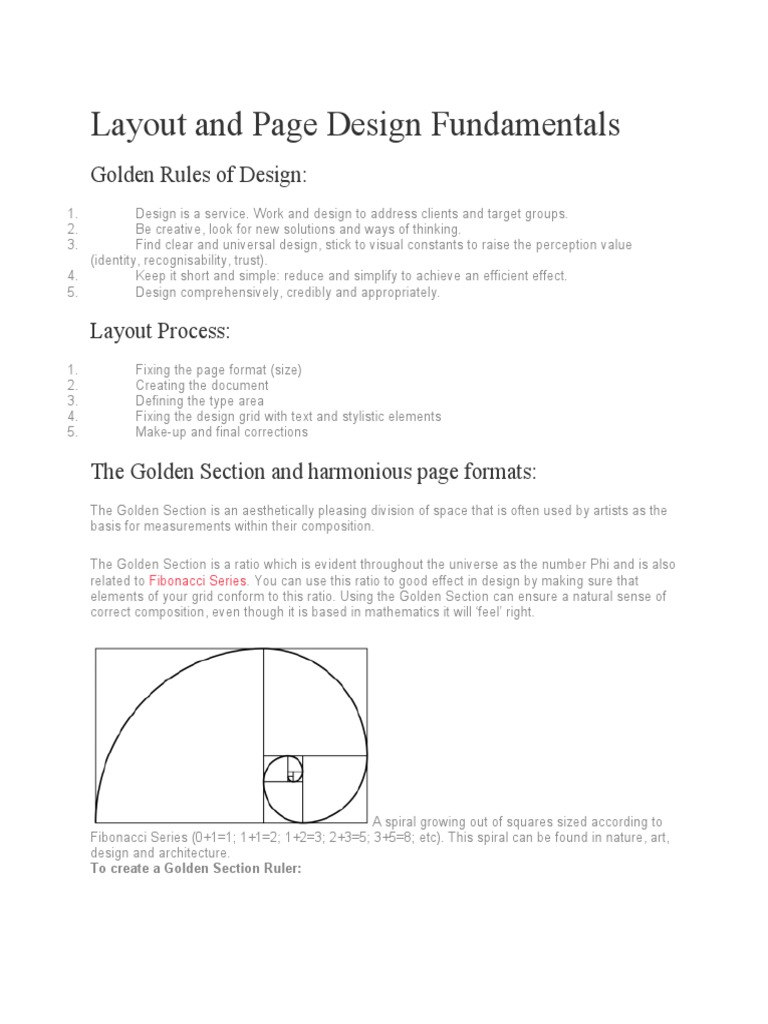 Project Layout Design Principles | PDF | Page Layout | Typefaces