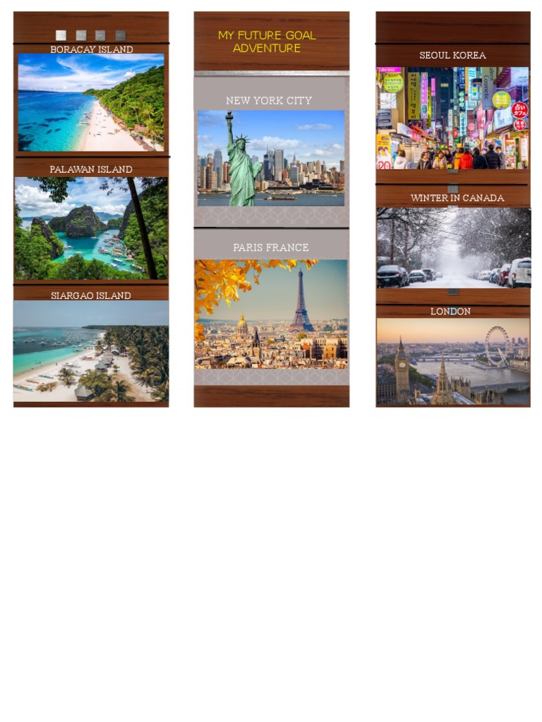 My Future Goal Adventure: New York City | PDF