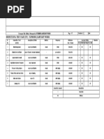 Inspection & Test Plan (Itp) : Plumbing/Sanitary Works | PDF