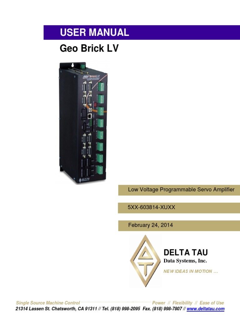 Geo Brick LV | Download Free PDF | Programmable Logic Controller ...