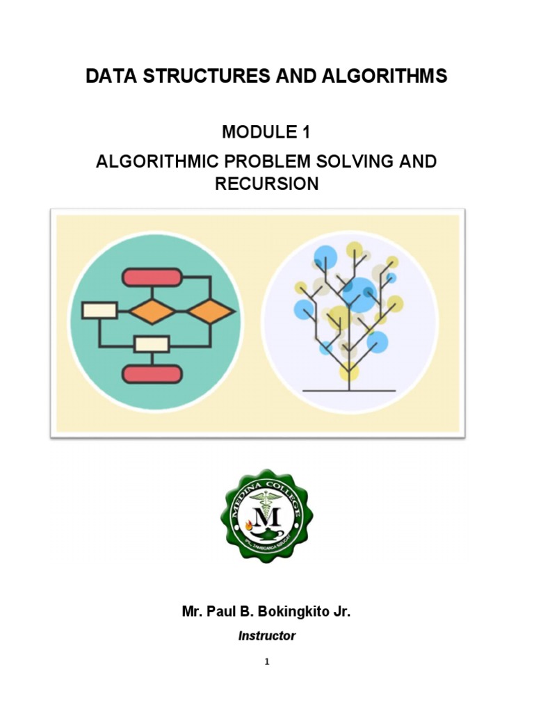 Module 1 CS104 Data Structures and Algorithms | PDF | Algorithms ... Module 1 CS104 Data Structures and Algorithms | PDF | Algorithms ...