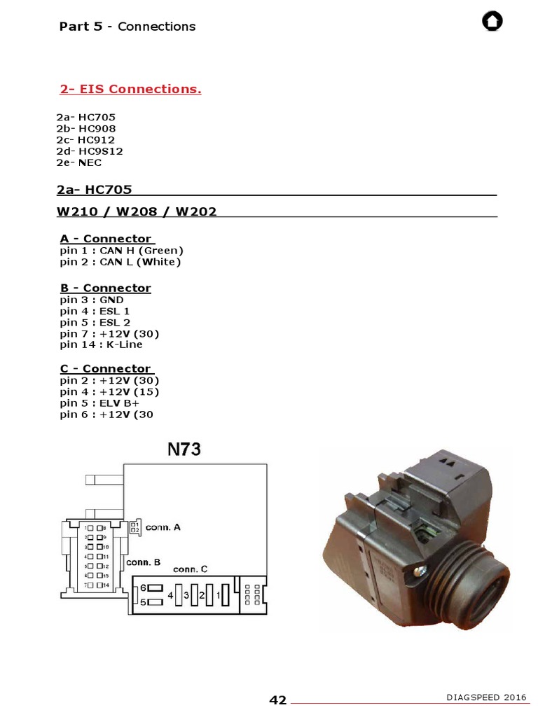EIS-ESL-Engine ECU - ISM-VGS Connection Pinout | PDF | Electrical ...