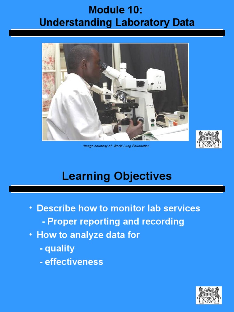 10 Reviewing and Understanding Lab Data | PDF | Laboratories | Tuberculosis