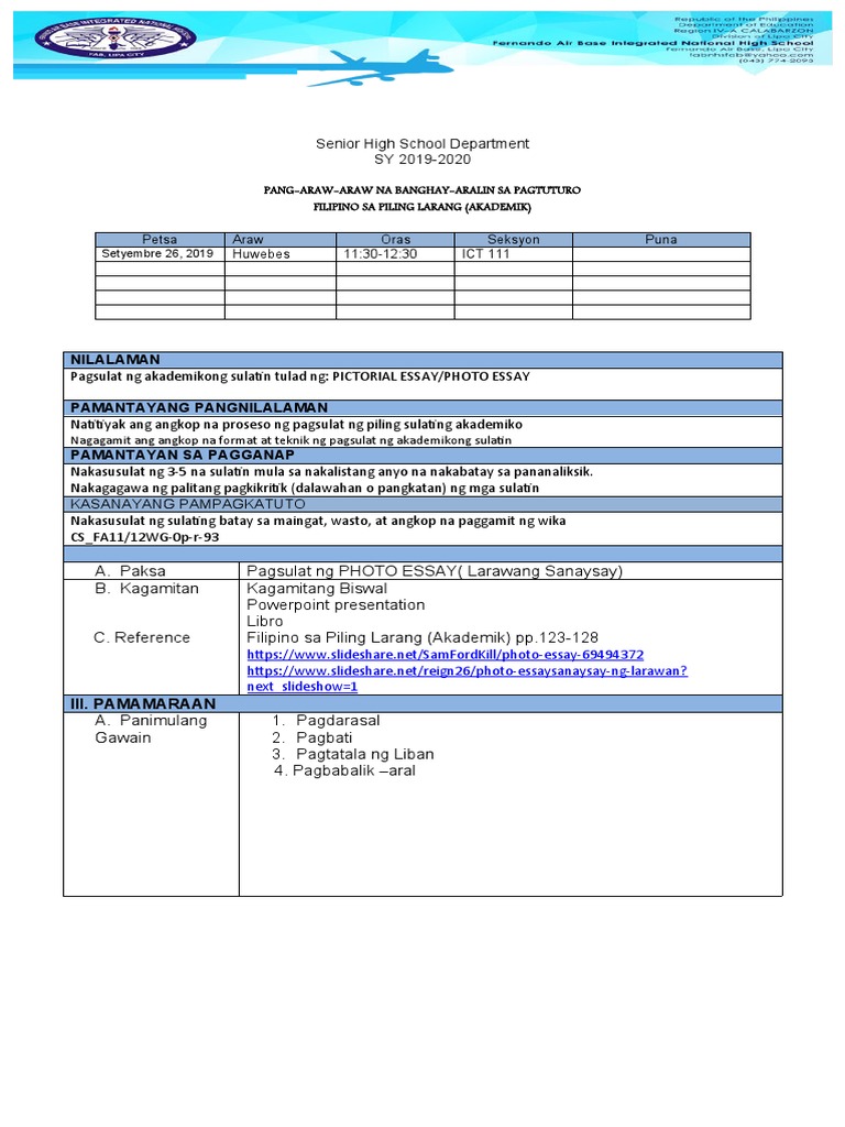 Pictorial Essay September 23,2019 | PDF
