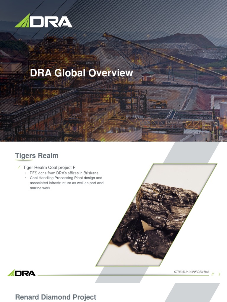 Dra Projects PDF | PDF | Mining | Economic Sectors