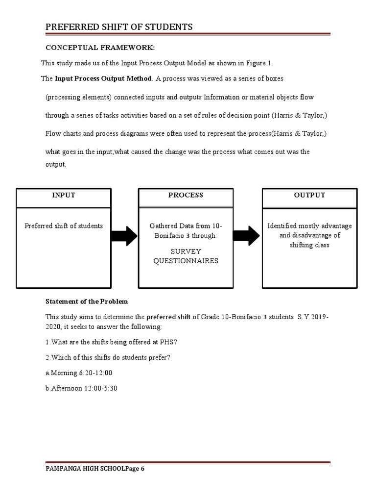 Student Shift Preferences Study 2019-2020 | PDF | Career & Growth ...