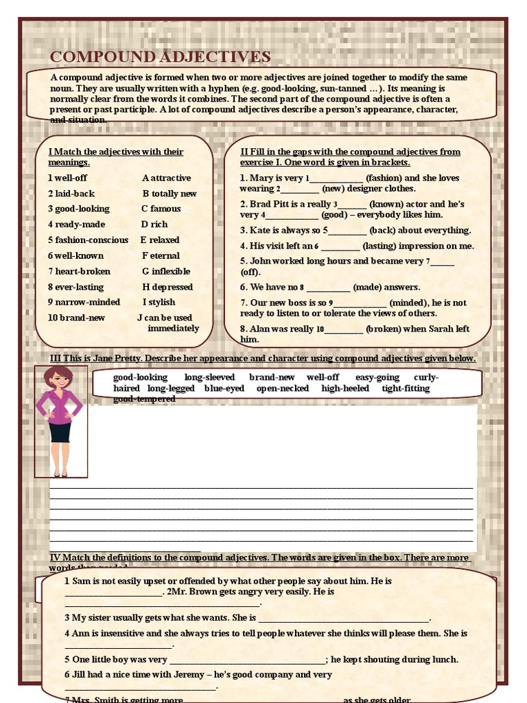 Compound Adjectives: Understanding and Using Multi-Word Adjectives ...