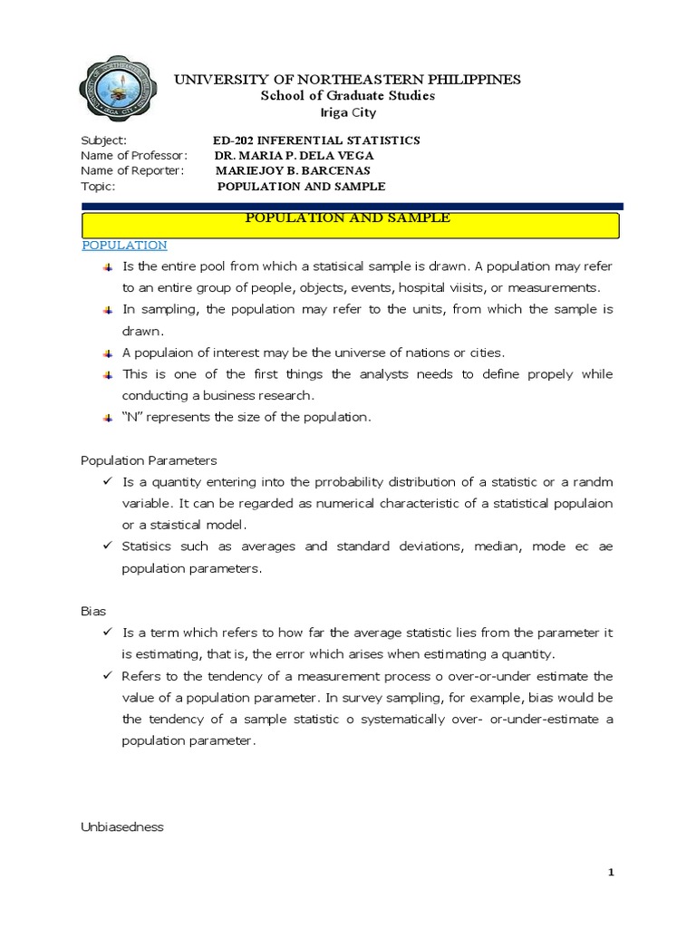 University of Northeastern Philippines School of Graduate Studies Iriga ...