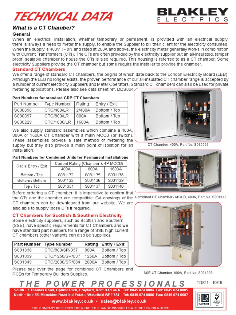 TDS11 What Is A CT Chamber | PDF | Electromagnetism | Electronics