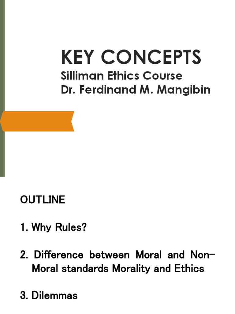 Key Concepts | PDF | Value (Ethics) | Morality